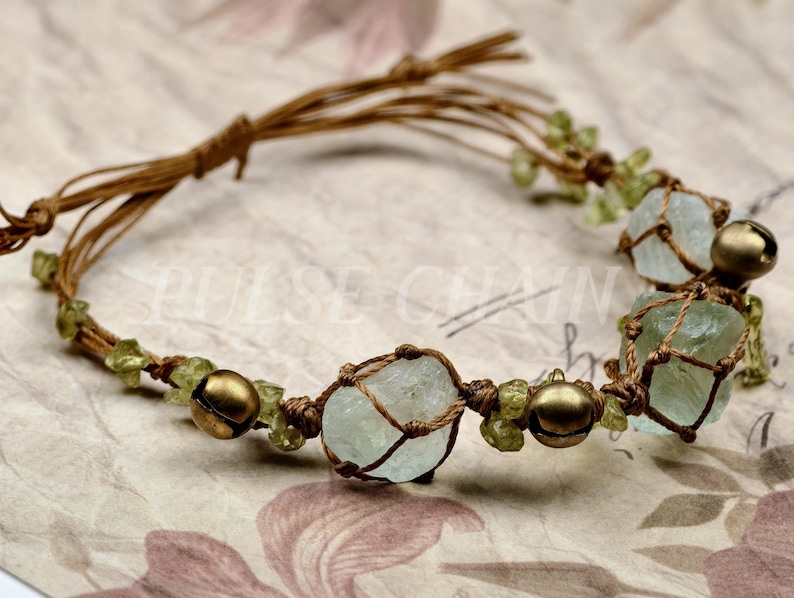 Forest Whisper Chime: Protection Bracelet, Gemstone, Crystals, Crystal ...