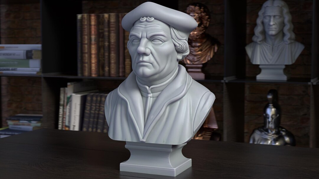 Martin Luther Bust Sculpture 3D Printable STL File - Etsy Australia