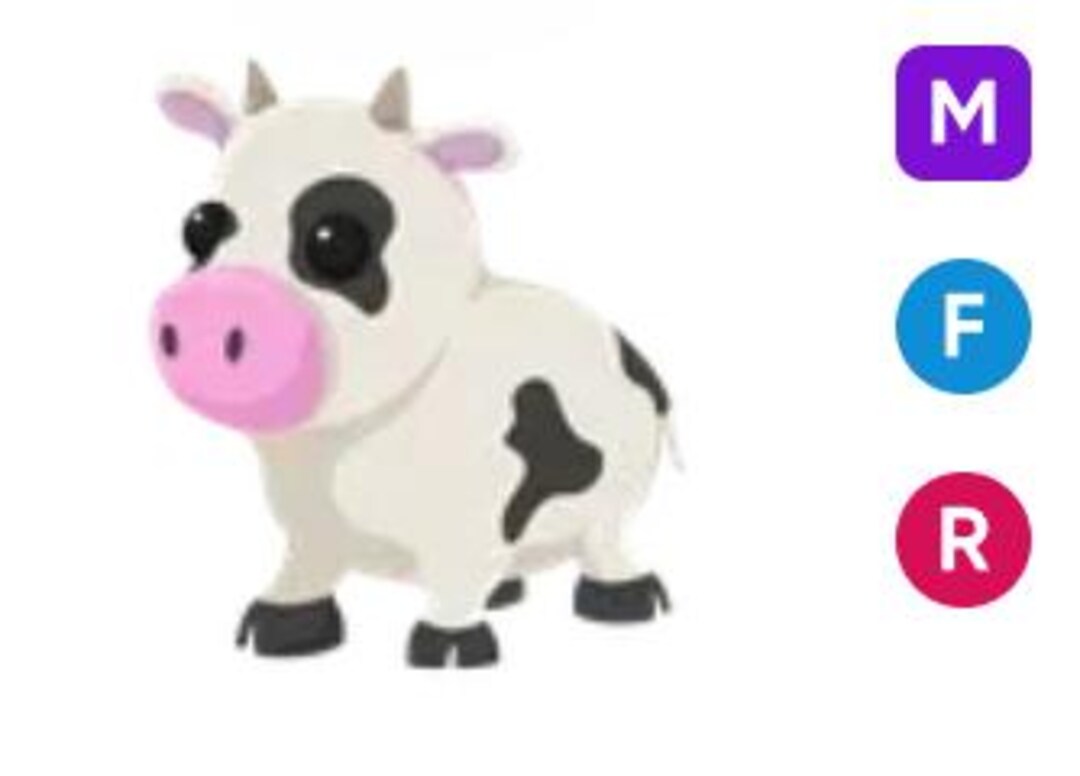MFR Cow - Adopt Your Virtual Pet - Etsy
