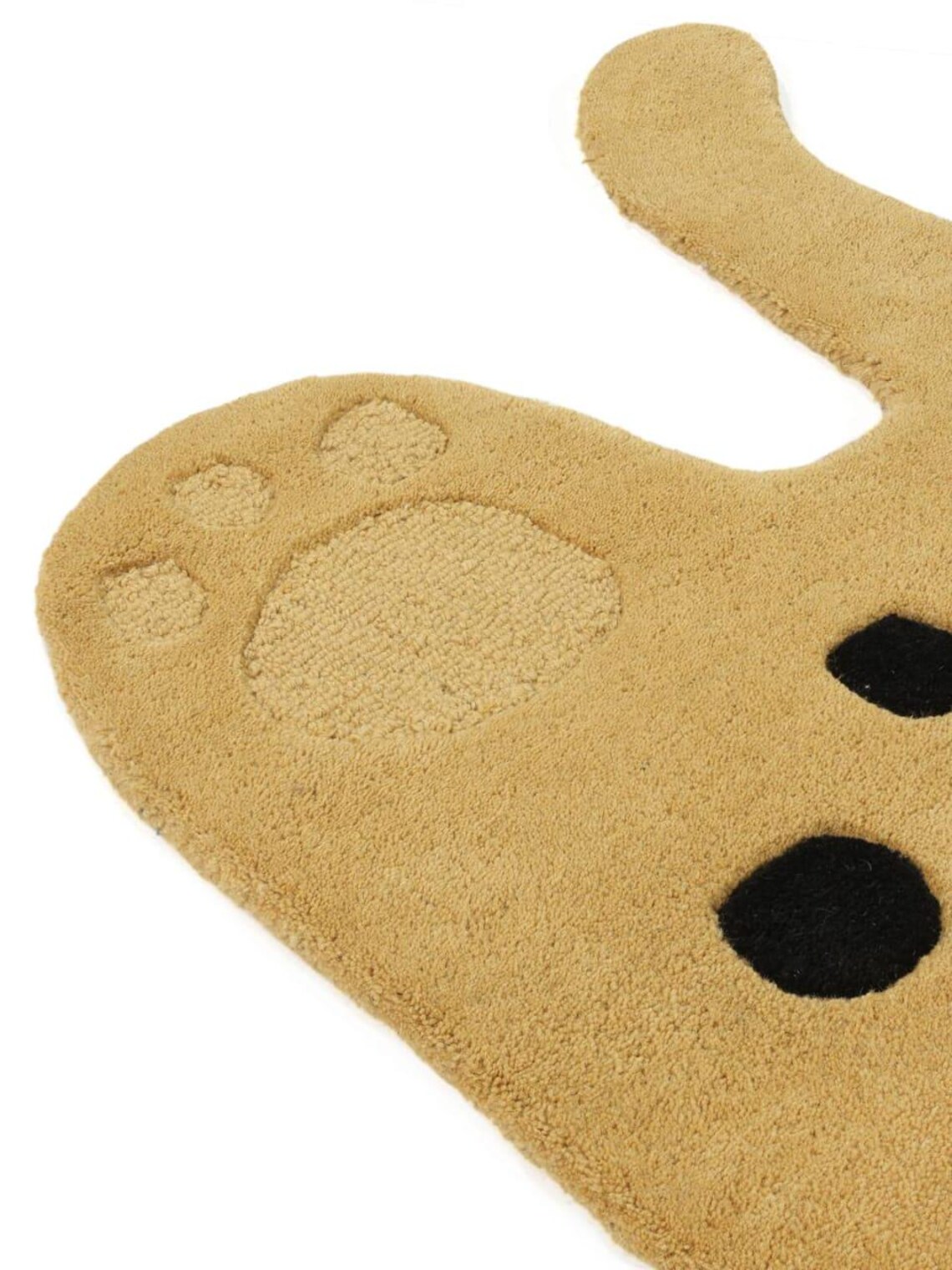 Hand Tufted Wool Leopard Rug Animal Kids Room Carpet Cute Playful ...
