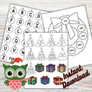 Printable Christmas Quiet Book - Christmas Quiet Book PDF - Instant ...