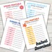 Four Season Word Scramble Printable Bundle Word Scramble Seasons Bundle ...