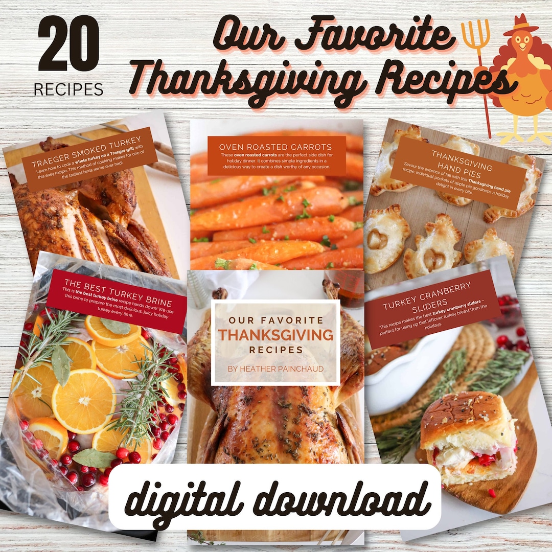 Our Favorite Thanksgiving Recipes - Thanksgiving Recipes PDF ...
