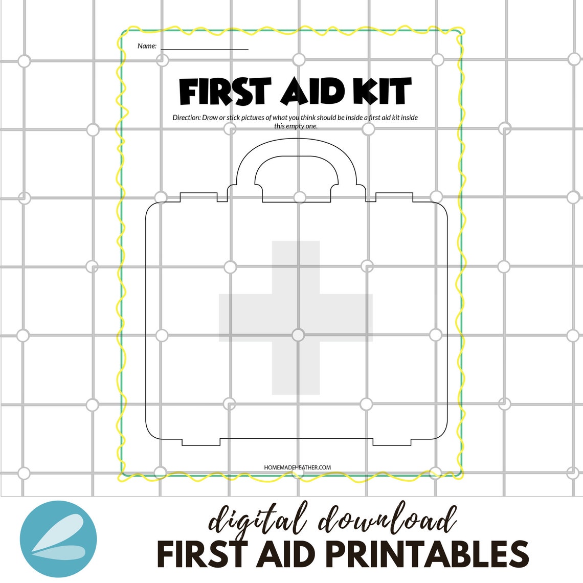 First Aid Printable Worksheets: Kids Learning Activity (PDF Download ...