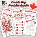 Canada Day Printable Activity Bundle - Canada Day Printable PDF ...