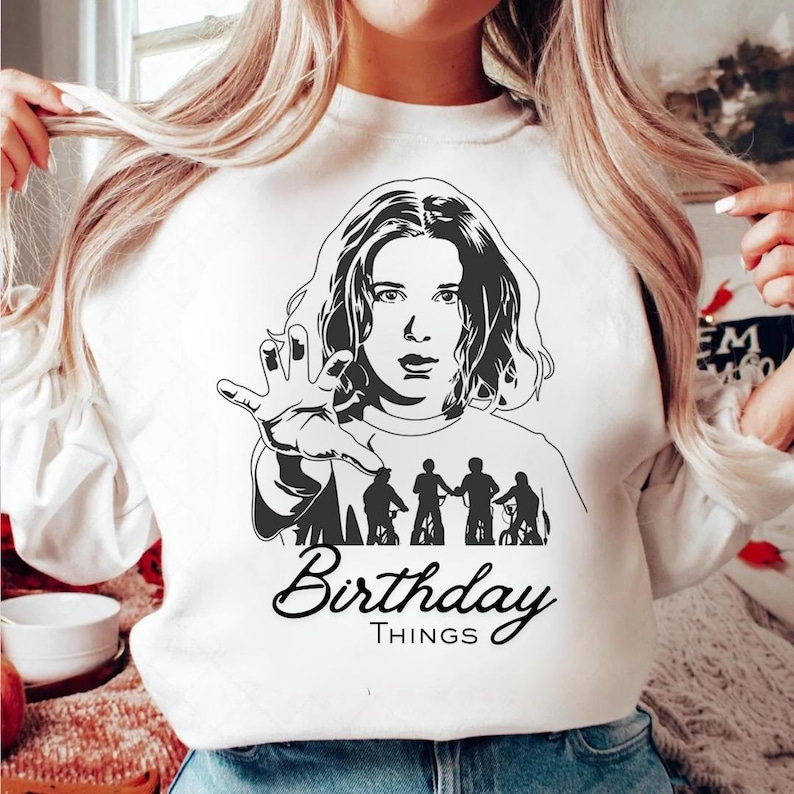 Birthday Things PNG Clipart Bundle, Happy Birthday Tee Design (digital ...