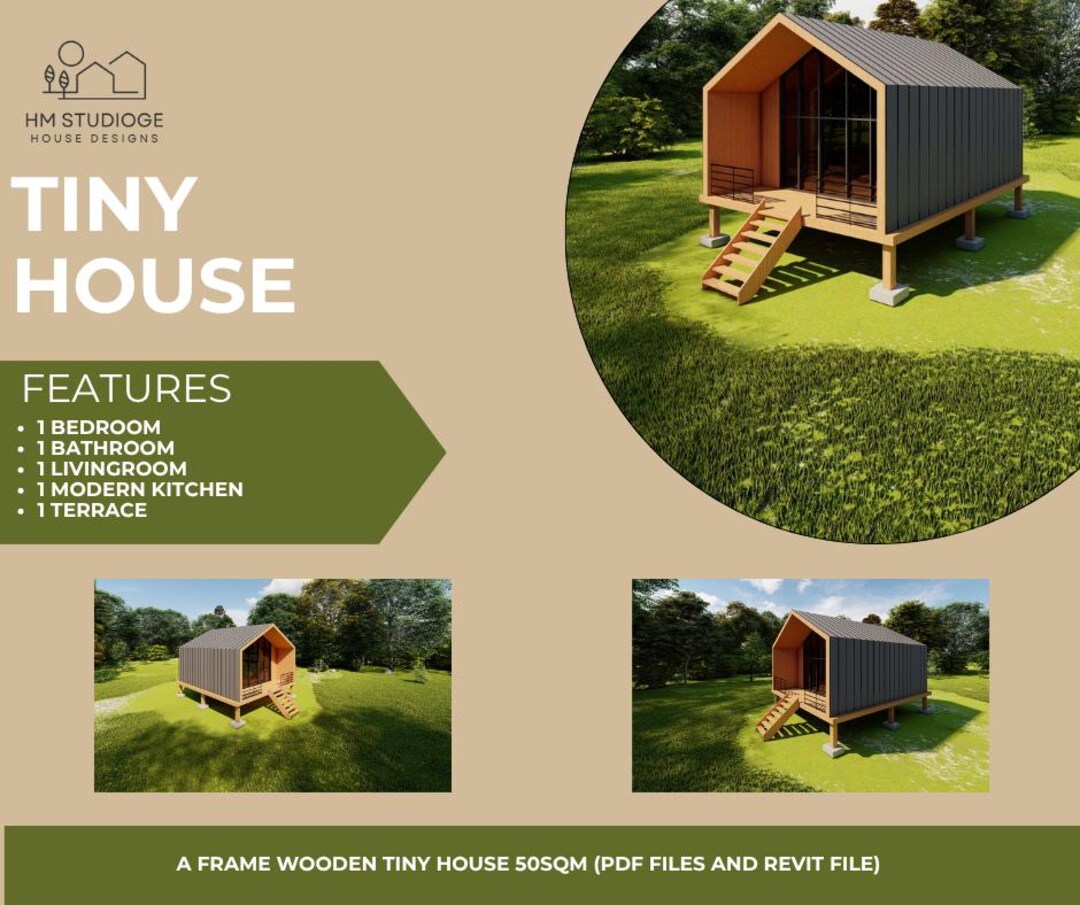 A-frame Cabin Floor Plan – 50 Sqm Tiny Wooden House Layout ...