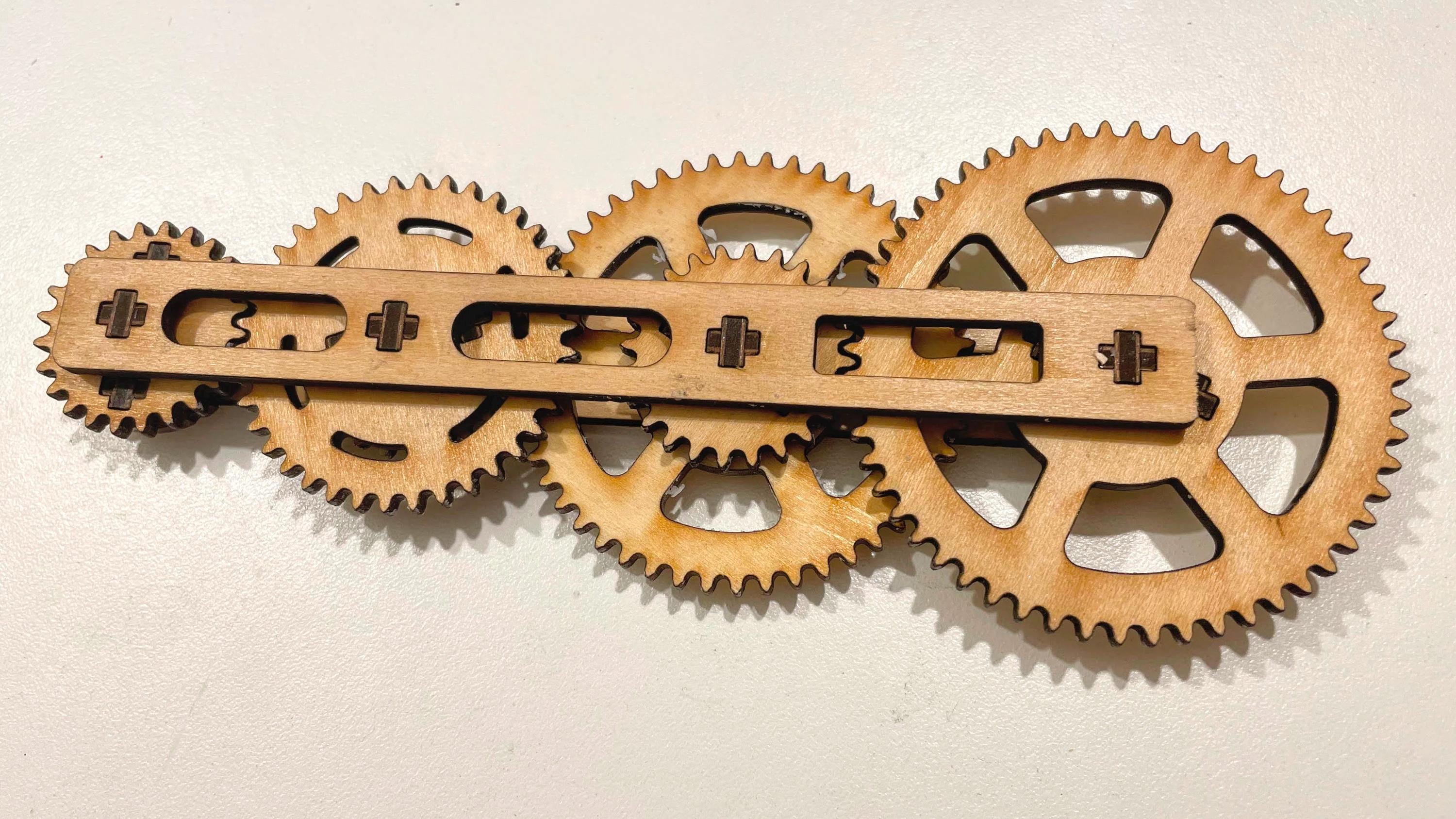 DIGITAL FILE - Compound Gear Fiddle - Fidget Spinner - Laser Cutter ...