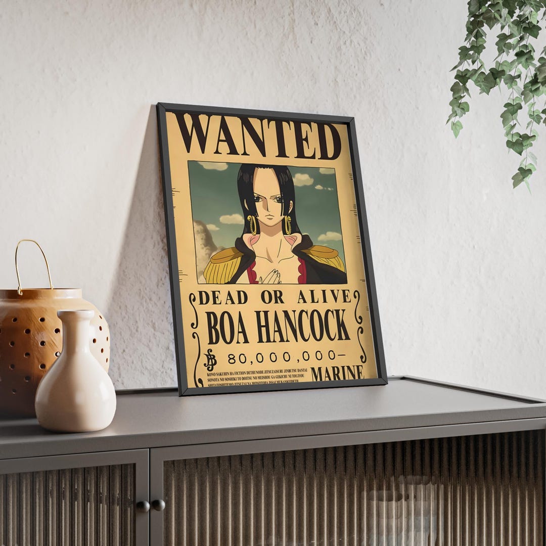 Boa Hancock Wanted Poster, One Piece Wanted, One Piece Bounty Posters ...