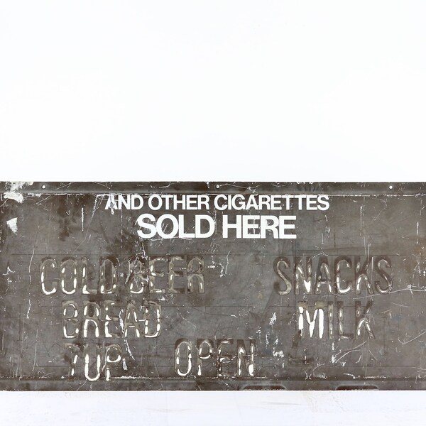 Old Grocery Sign - Etsy