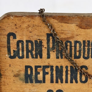 Vintage Corn Products Co Sign, Vintage Farmhouse Decor, Rustic Decor ...