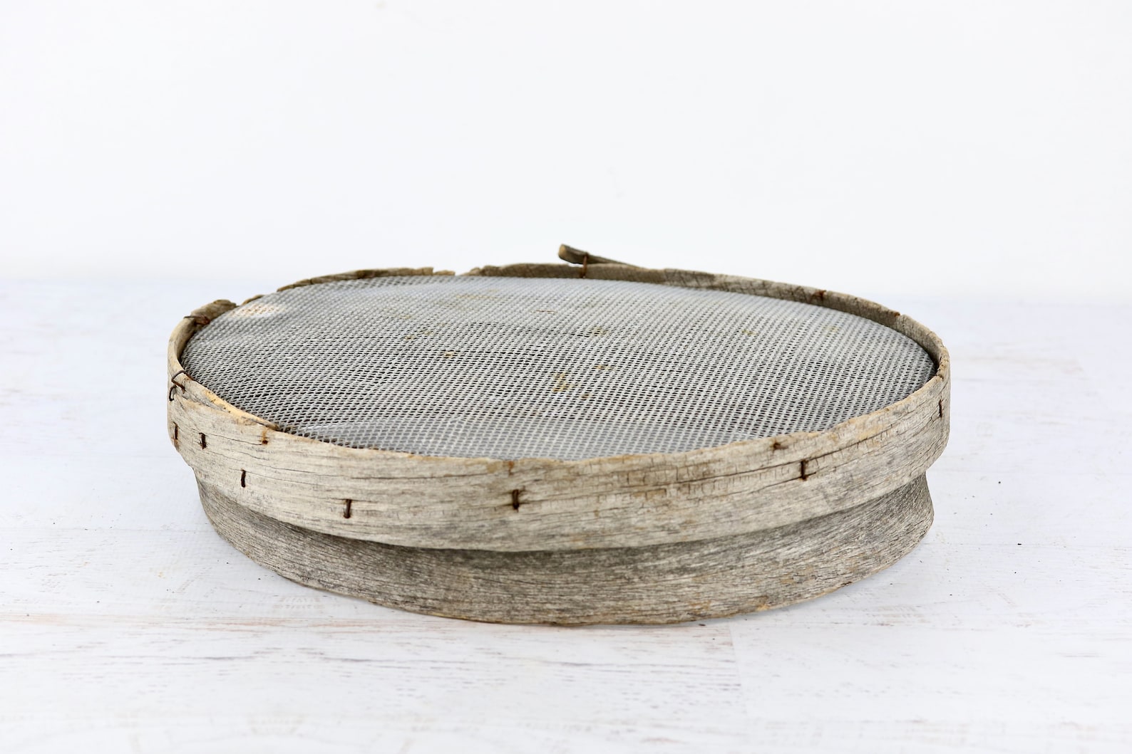 Vintage Sieve Bent Wood Wire Mesh Sieve Antique Grain Sieve - Etsy