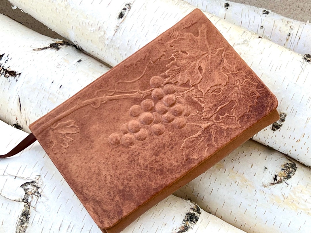 ESV Embossed Grapevine Leather Bible, Italian Lambskin - Etsy