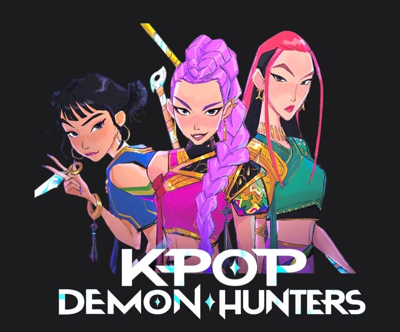 Huntrix K Pop Demon Hunters PNG - Etsy