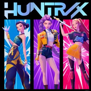 Huntrix Demon Fighters PNG - Etsy