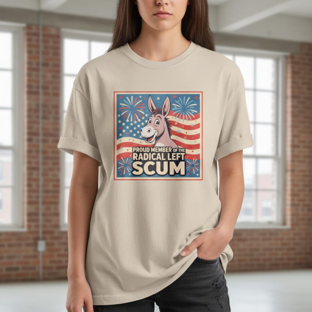 Radical Left Scum PNG, Satirical Political Design, Rebel Scum Scifi ...