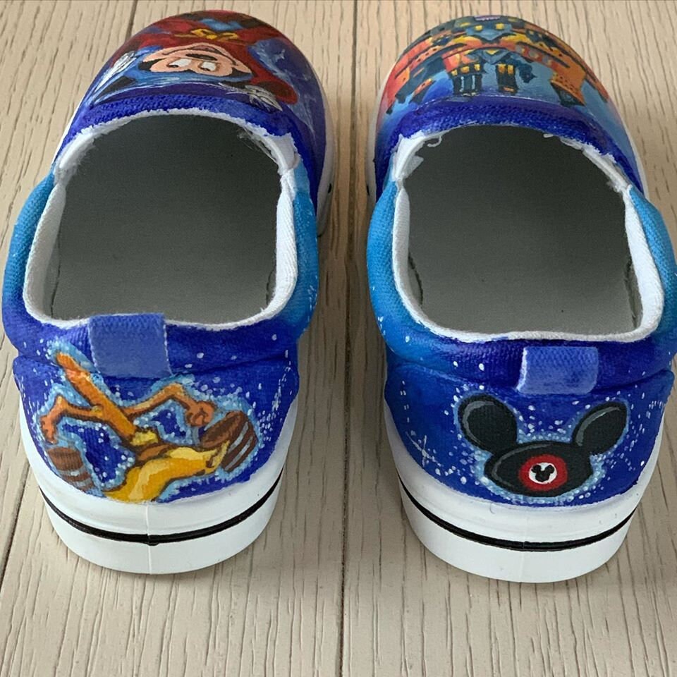 Hand Painted Custom Shoes - Etsy