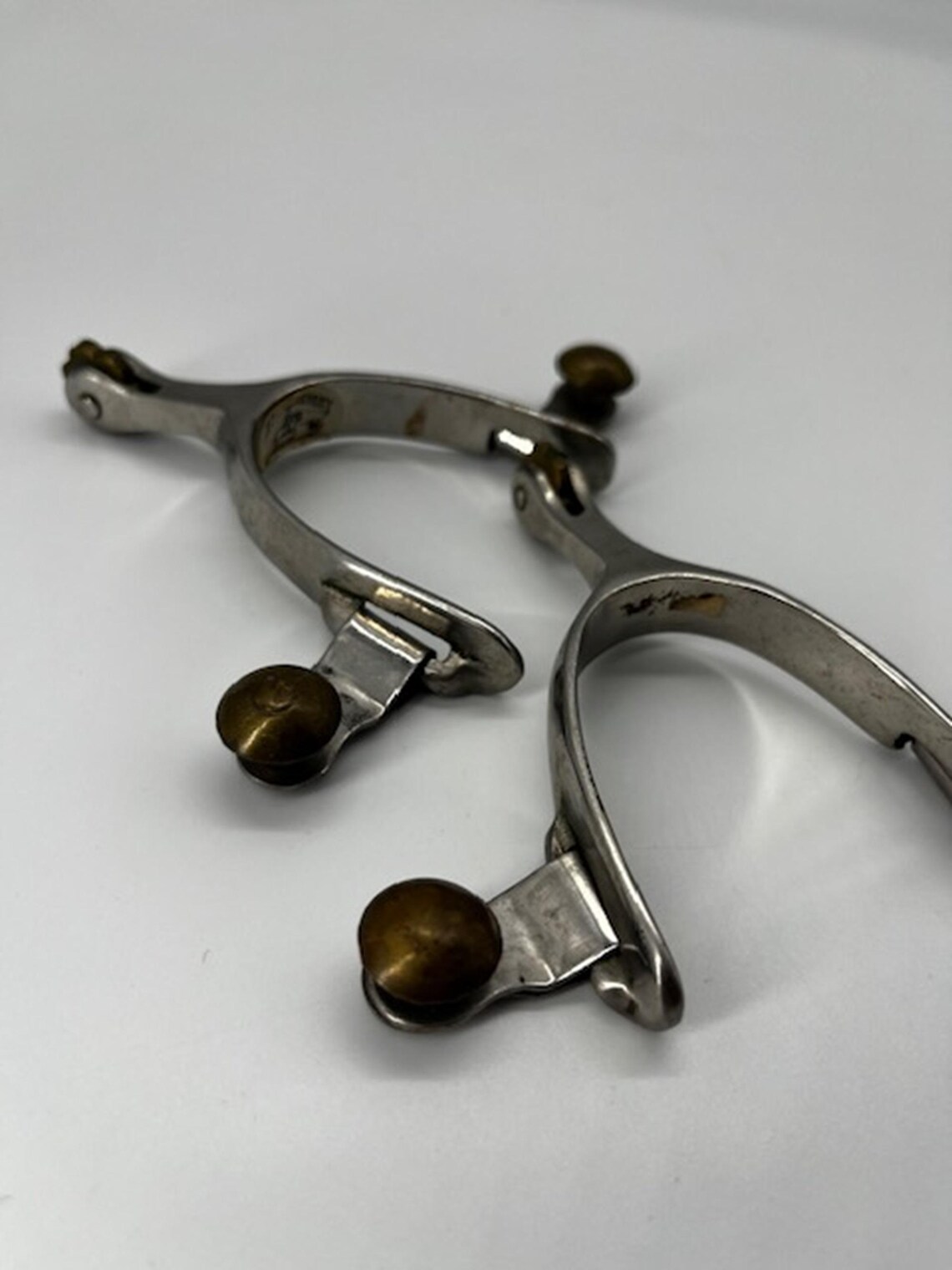 Vintage Kids Spurs Action Company Real Working These Are No Toys Silver ...