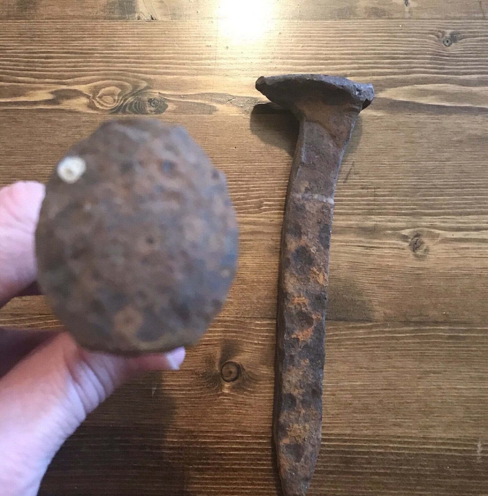 2 Vintage Railroad Spikes Antique Blacksmith Train Track Nails Art - Etsy