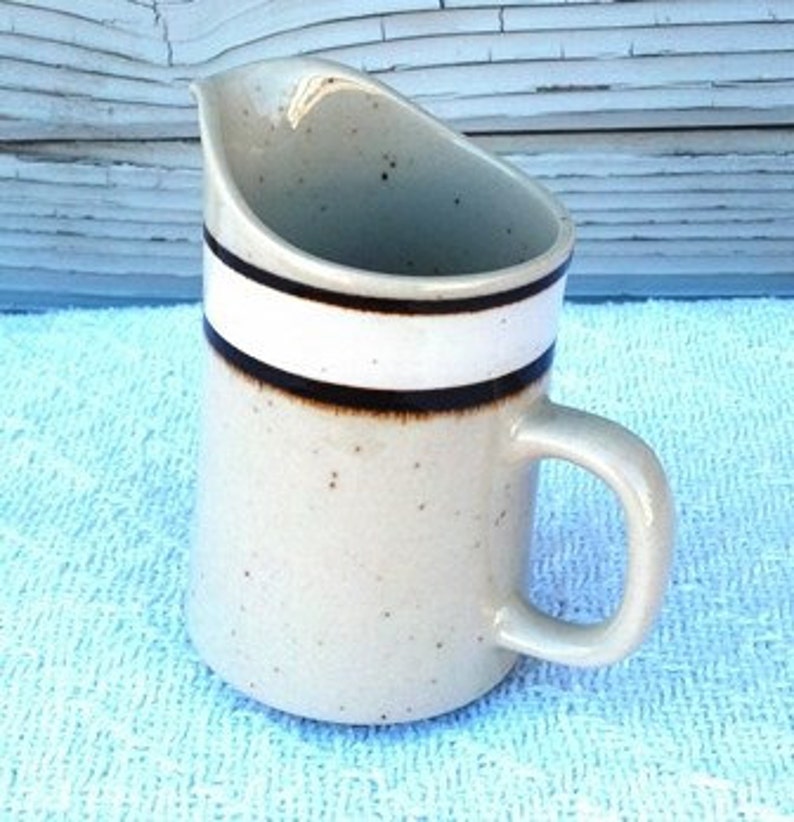 Kitchen Creamer Rainbow Stoneware Capri Made in Japan Stoneware Serving ...
