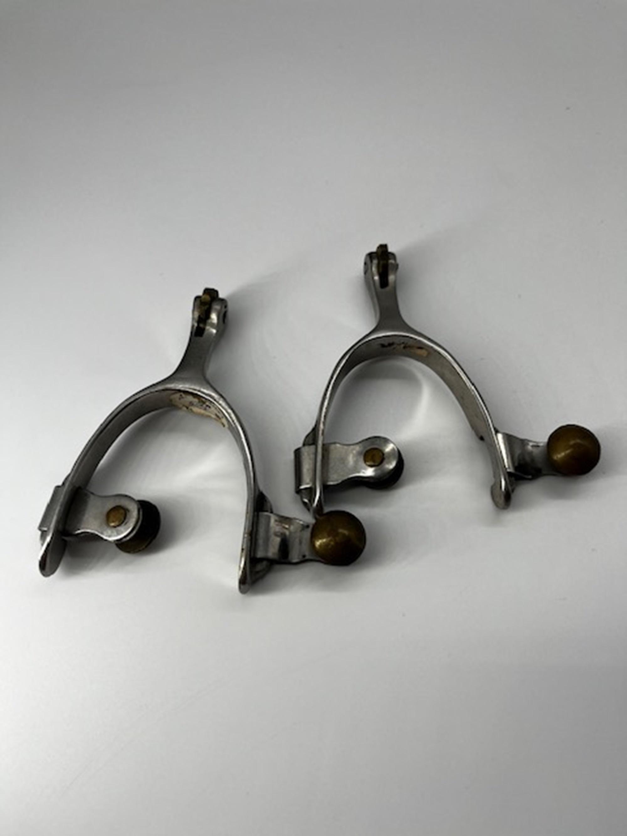 Vintage Kids Spurs Action Company Real Working These Are No Toys Silver ...