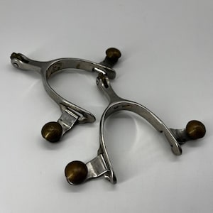 Vintage Kids Spurs Action Company Real Working These Are No Toys Silver ...