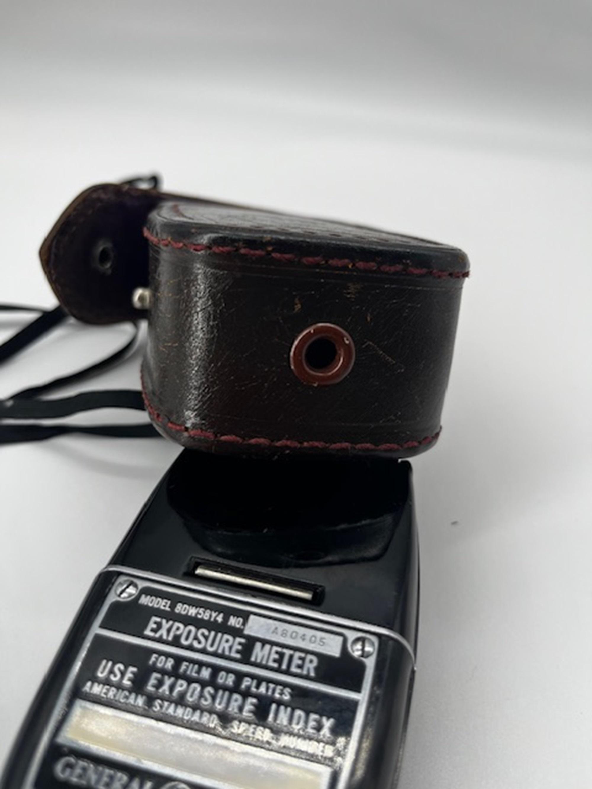 Vintage General Electric GE Light Exposure Meter 8DW58Y5 Leather Pouch ...