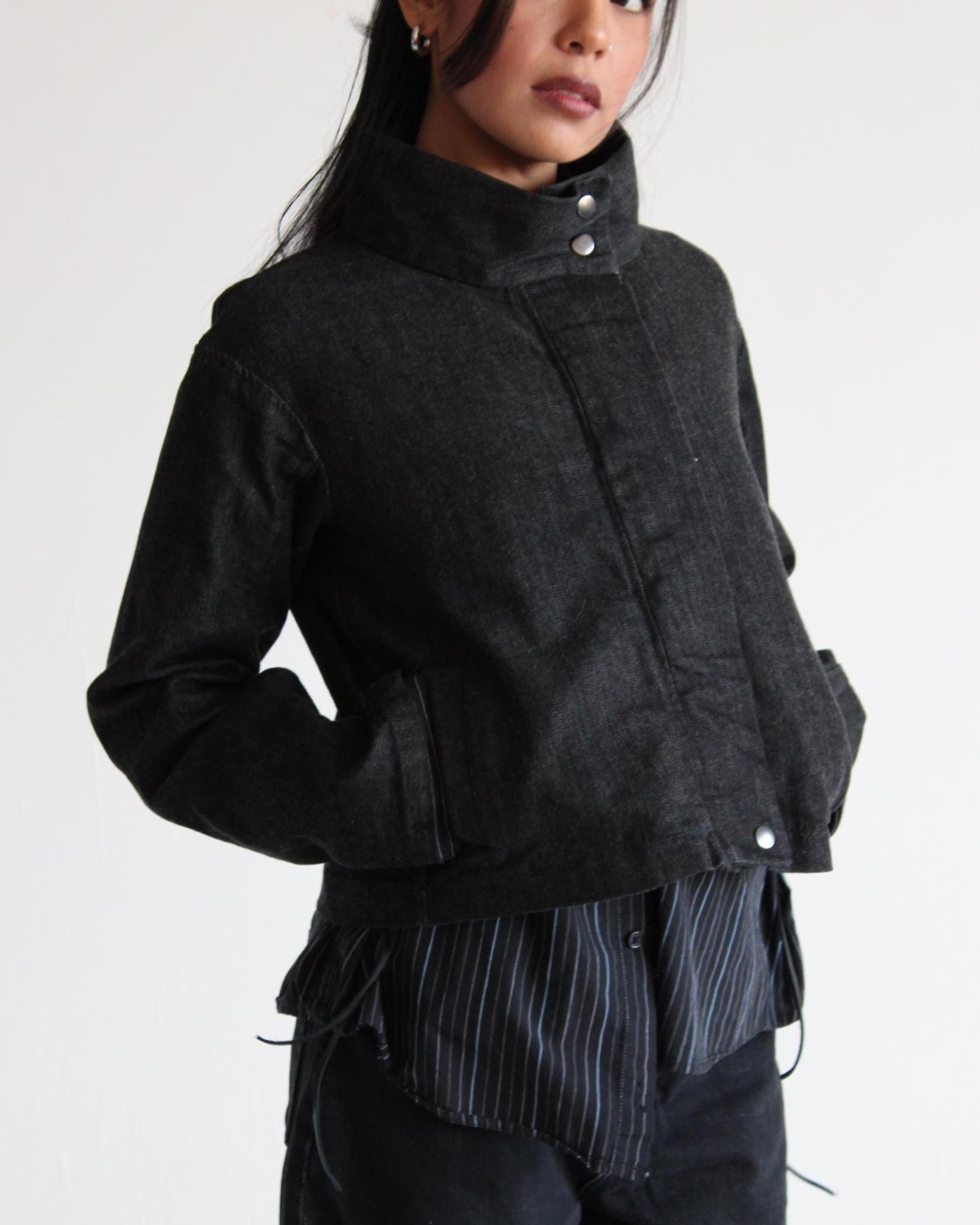 Weekday Jacket PDF Sewing Pattern | Unisex Jacket With Funnel Collar - Etsy