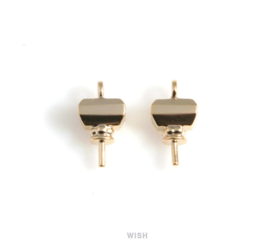 Beads Cap in Matte Gold, Gemstone Cap / MMG-534-P - Etsy