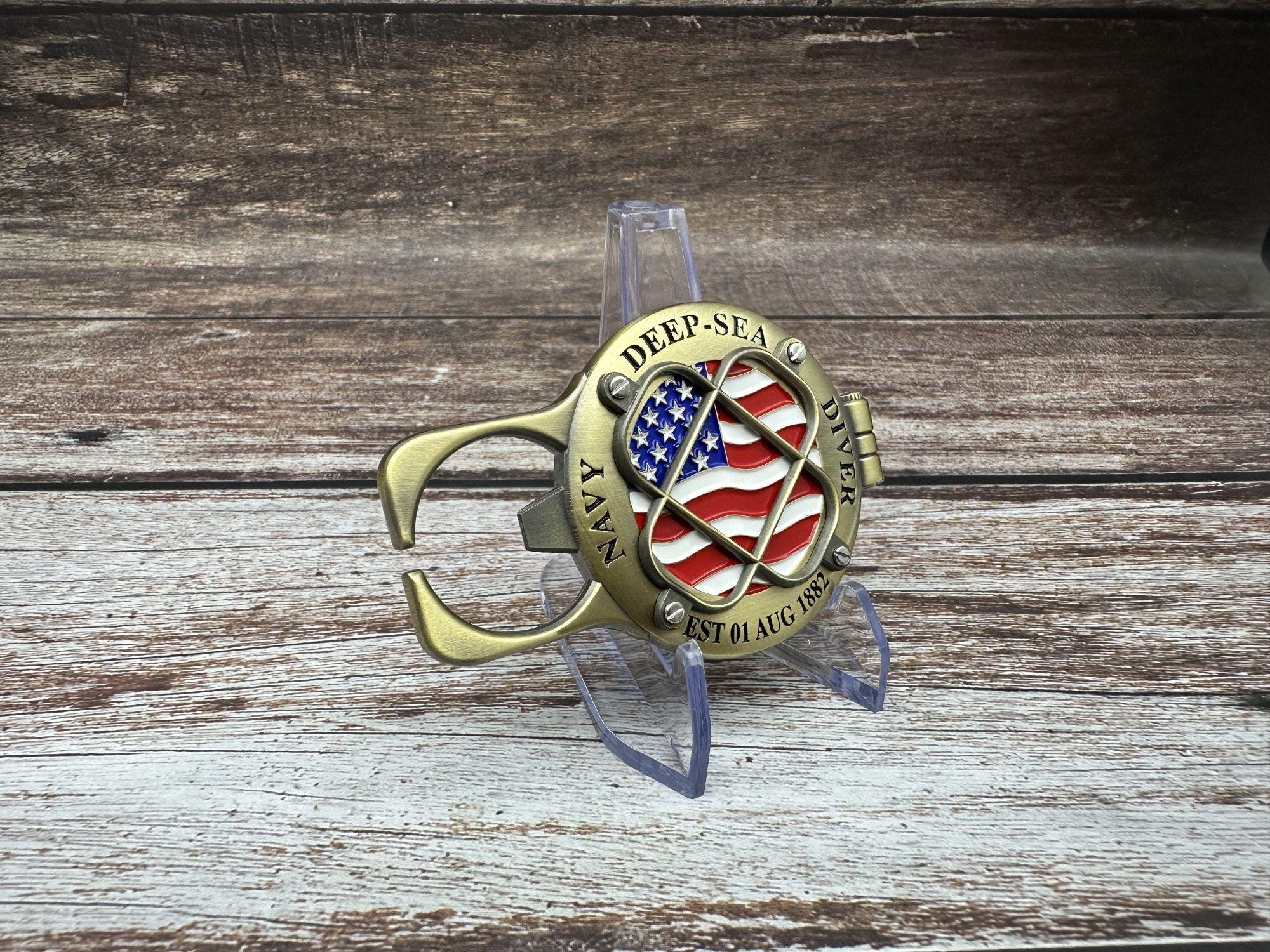 Navy Diver Heritage Challenge Coin - Etsy