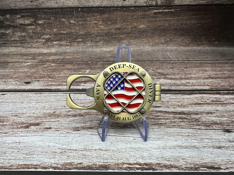 Navy Diver Heritage Challenge Coin - Etsy