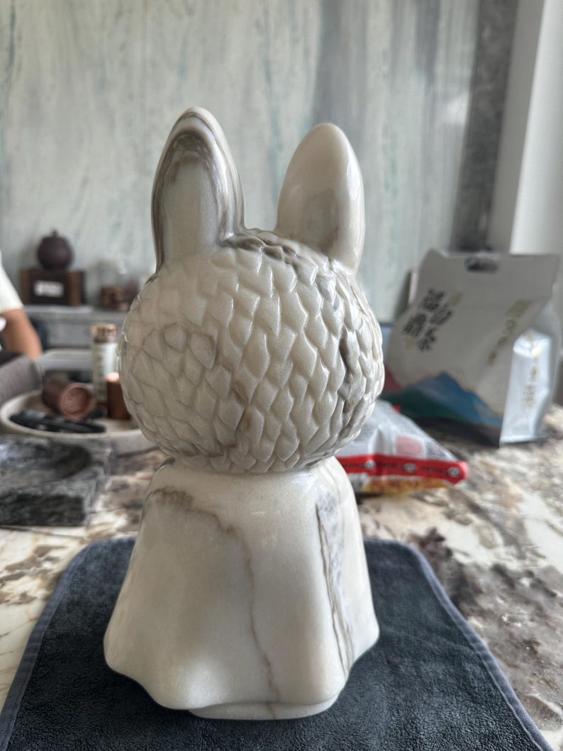 Marble Carving Art Sculpture Superhero Home Decor Ornament - Etsy