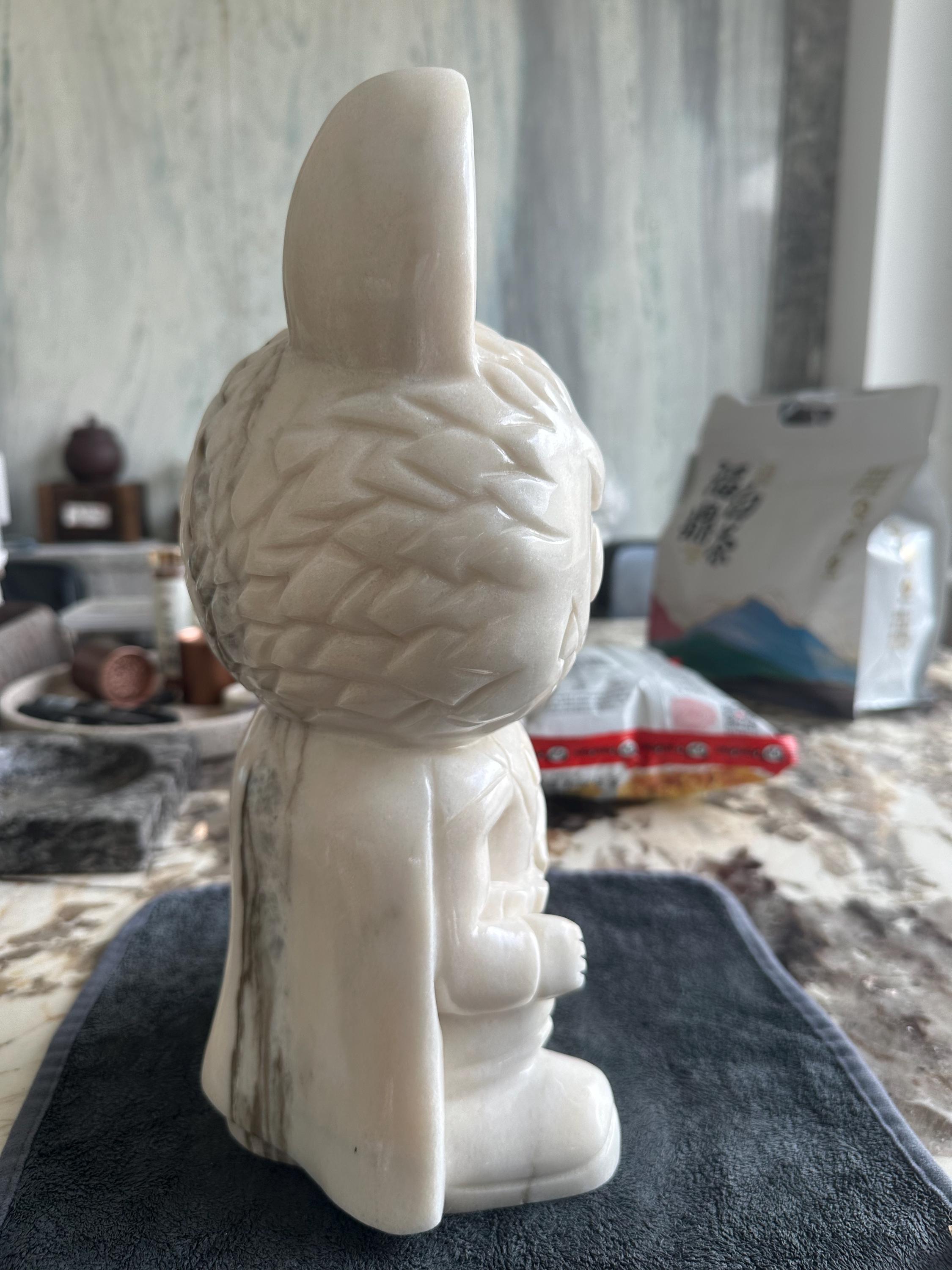 Marble Carving Art Sculpture Superhero Home Decor Ornament - Etsy