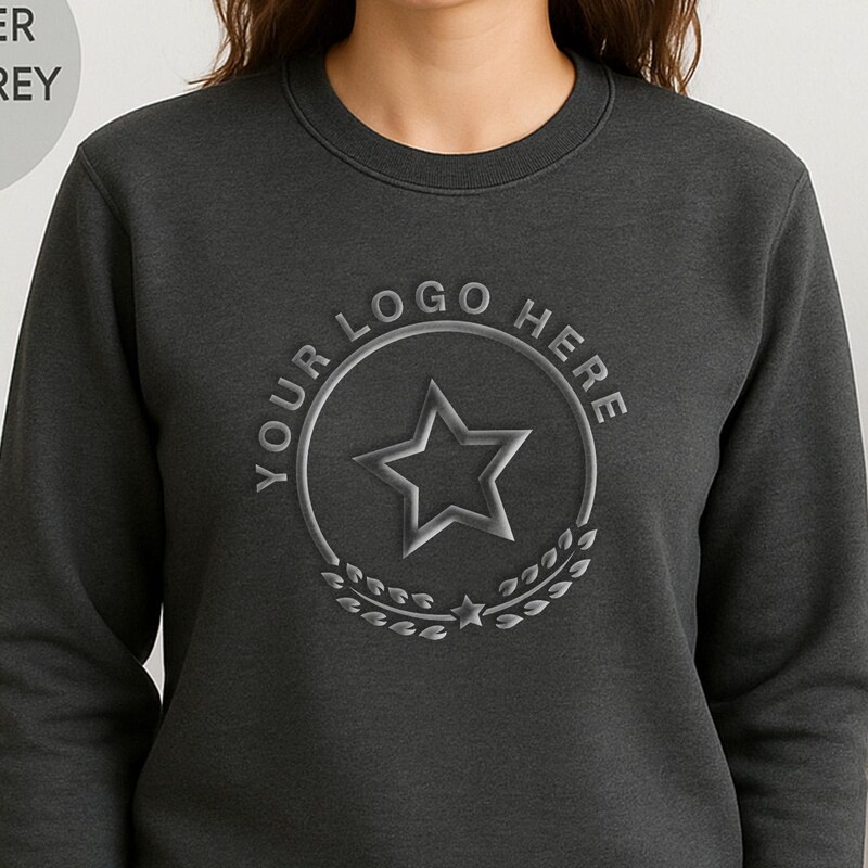 Embossed Sweatshirt - Etsy