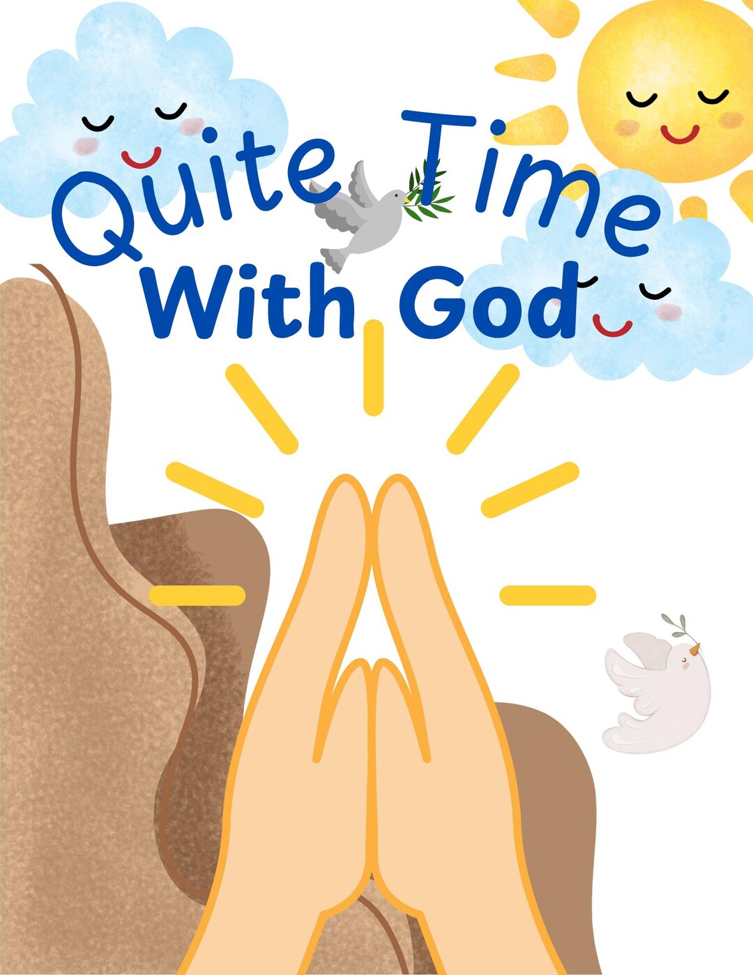 Quiet Time With God Poster - Etsy
