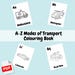Printable Alphabet Vehicles Colouring Pages | 26 Pages | Fun for ...