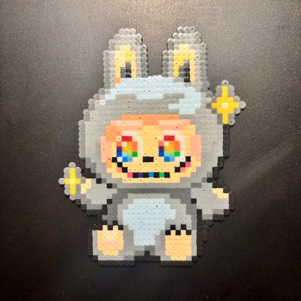 Labubu Perler Bead Pattern - Etsy