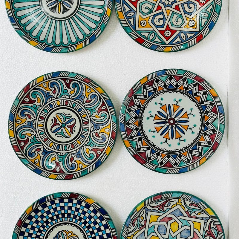 Moroccan Plates - Etsy