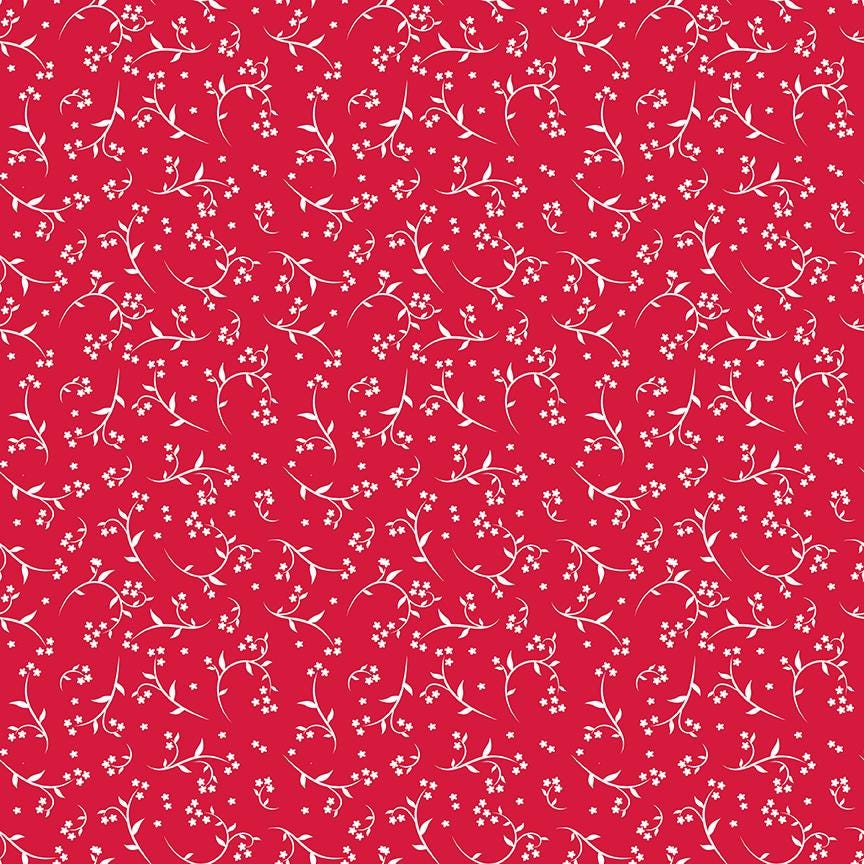 Village Green Quilt Kit, Spring Floral and Plaid: Front Porch Fabric ...