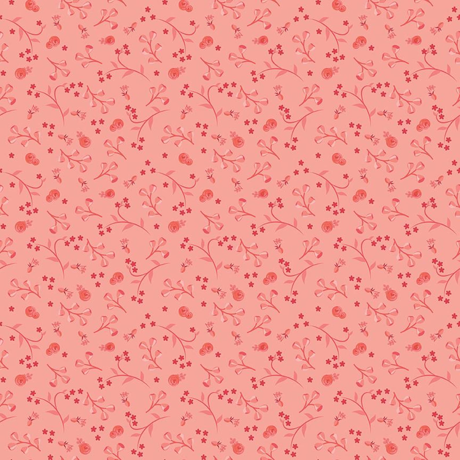 Village Green Quilt Kit, Spring Floral and Plaid: Front Porch Fabric ...