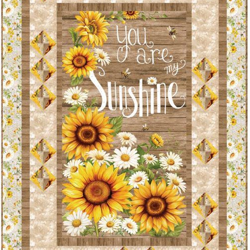You Are My Sunshine Fabric - Etsy