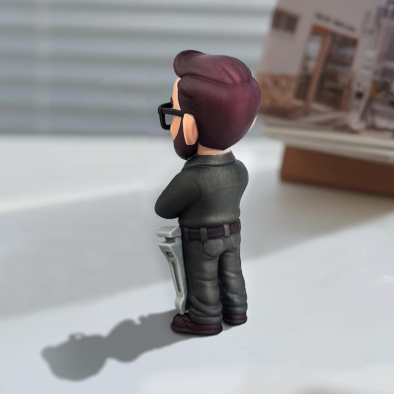 Custom Action Figure From Photo, Personalized Mini Toy With Tools ...
