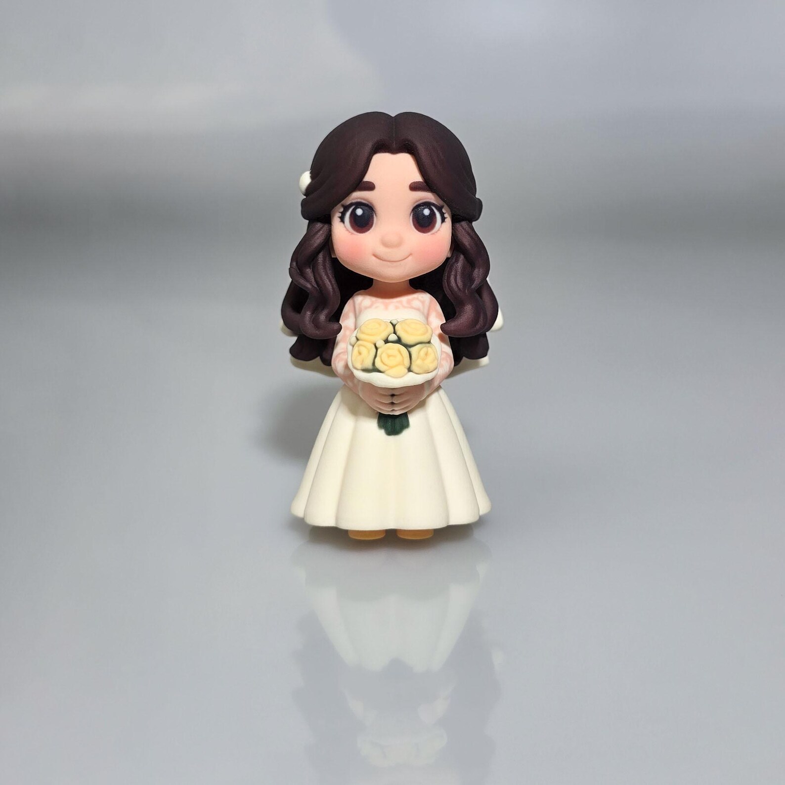 Custom Bride Figurine From Photo - Personalized Action Figure - Wedding ...