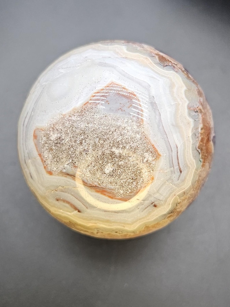 Crazy Lace Amethyst Sphere - Etsy