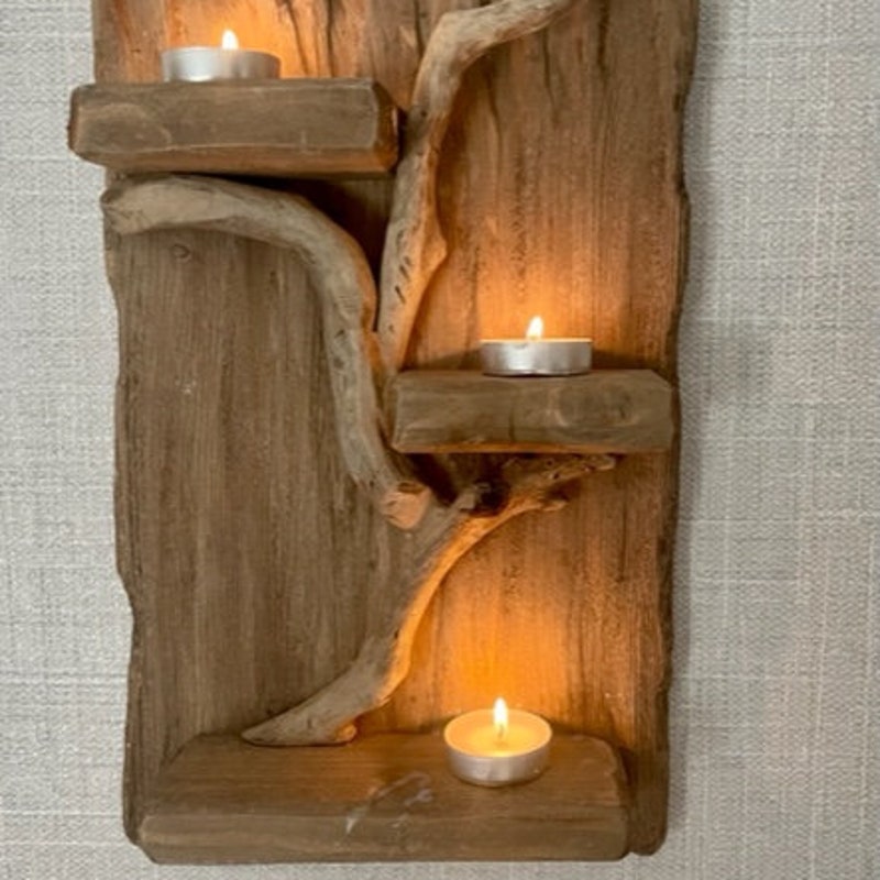 Candle Shelf - Etsy