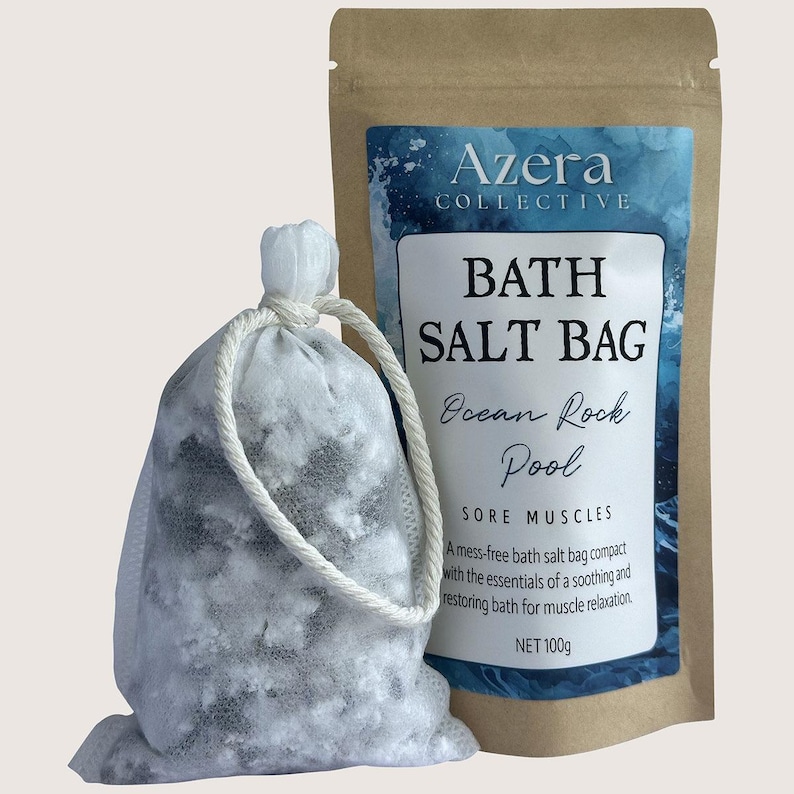 Bath Salt Bag - Ocean Rock Pool - Etsy Australia