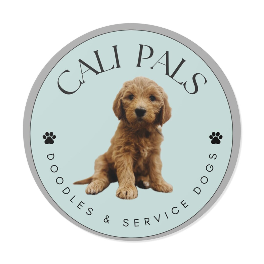 Cali Pals Dog-themed Vinyl Stickers | Cute Puppy Decor, Pet Lover Gifts ...