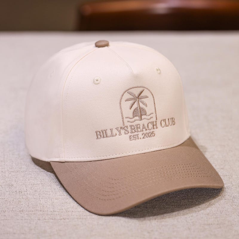 Custom Logo Canvas Hat - Etsy