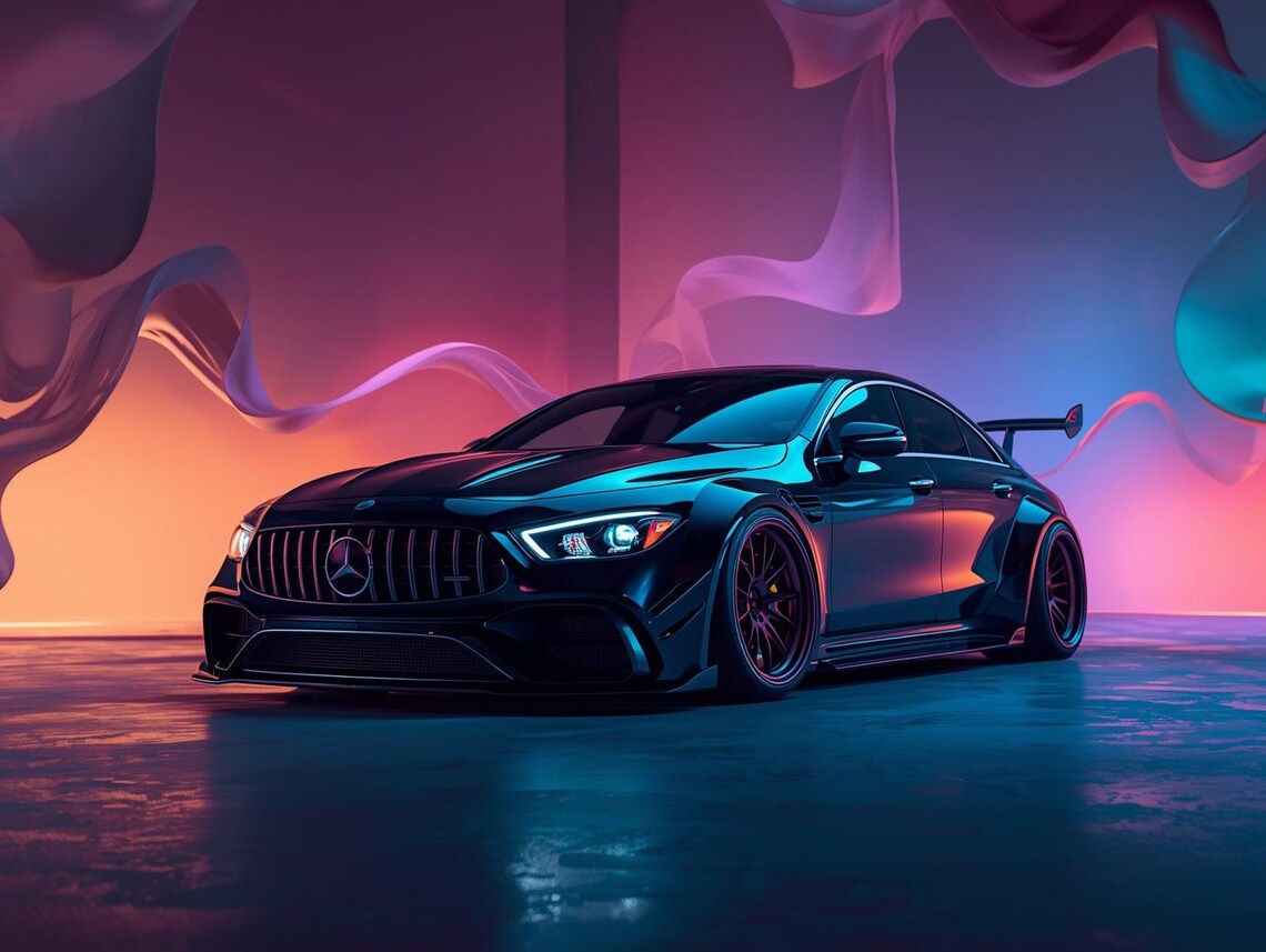 Lowered Mercedes Benz AMG - Etsy