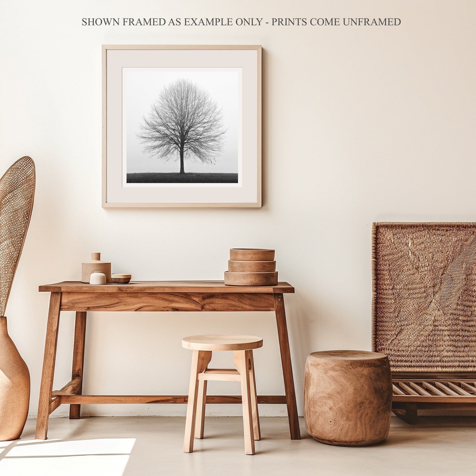 Black and White Photography, Tree Photography Print, Winter Photography ...